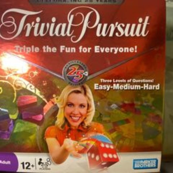 Games | Trivial Pursuit 25th Anniversary Game | Poshmark